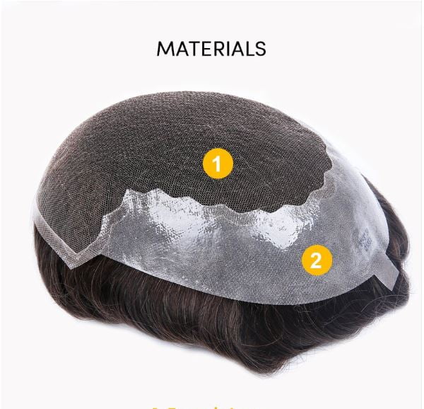 Q6 Lace Human Hair System - BGLAM Hair Studio