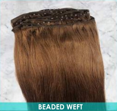 Beaded Weft Hair Extensions in Hyderabad - Bglam